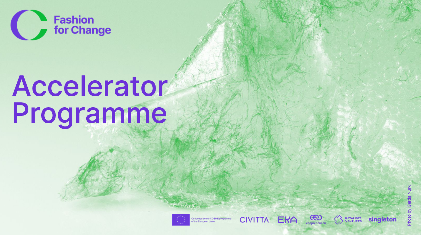 Fashion for Change programmi konkurss — Eesti Kunstiakadeemia