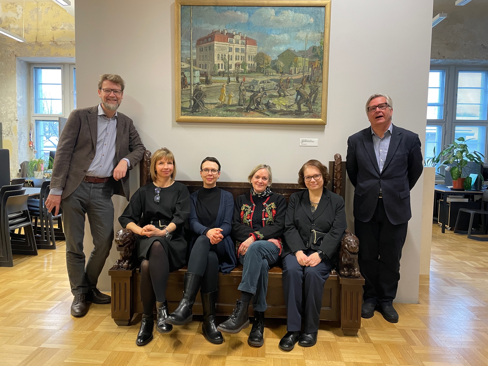 The rector and vice-rectors of Uniarts Helsinki visited EKA — Estonian ...
