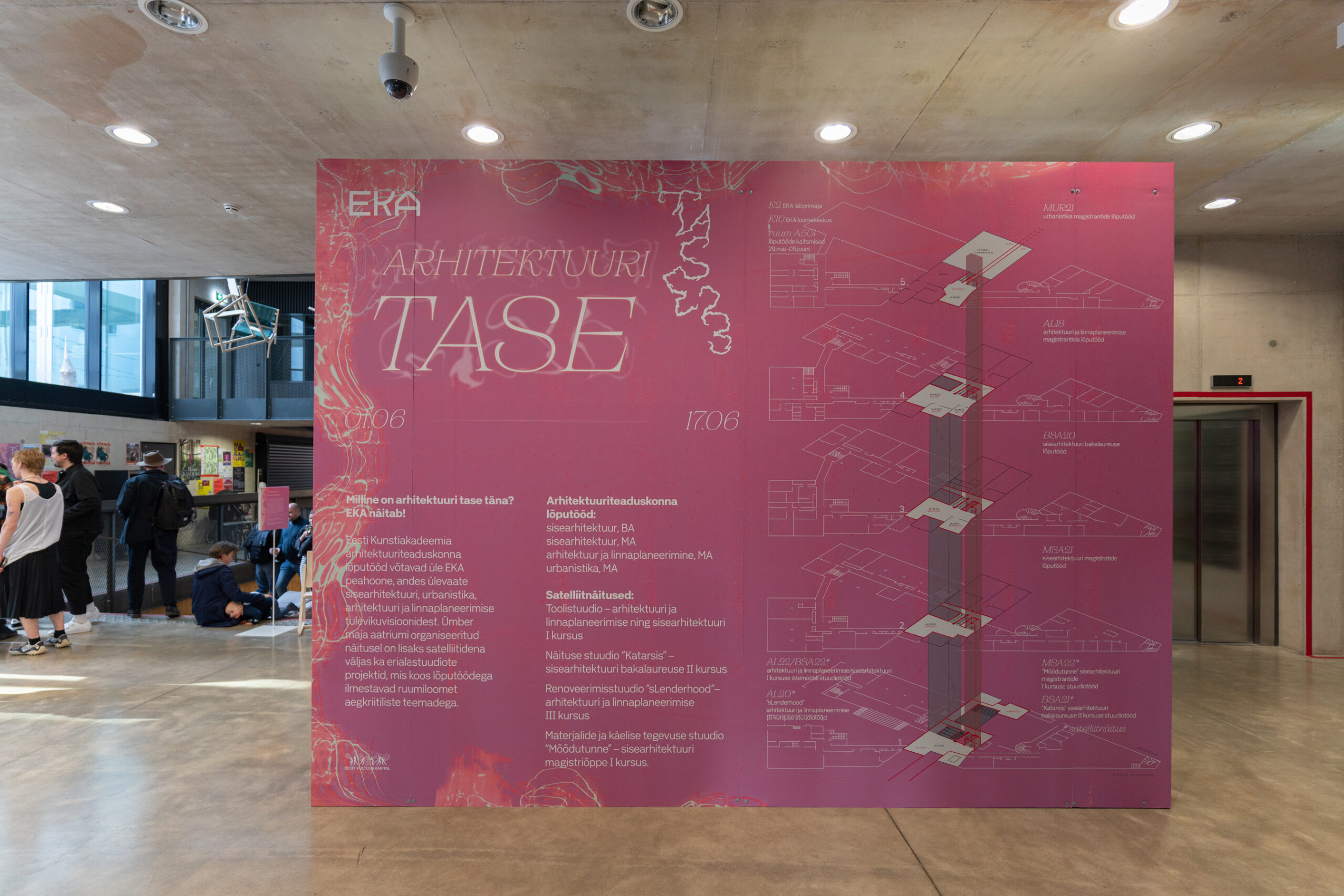 GALERII: Arhitektuuri TASE ’23 avamine — Eesti Kunstiakadeemia