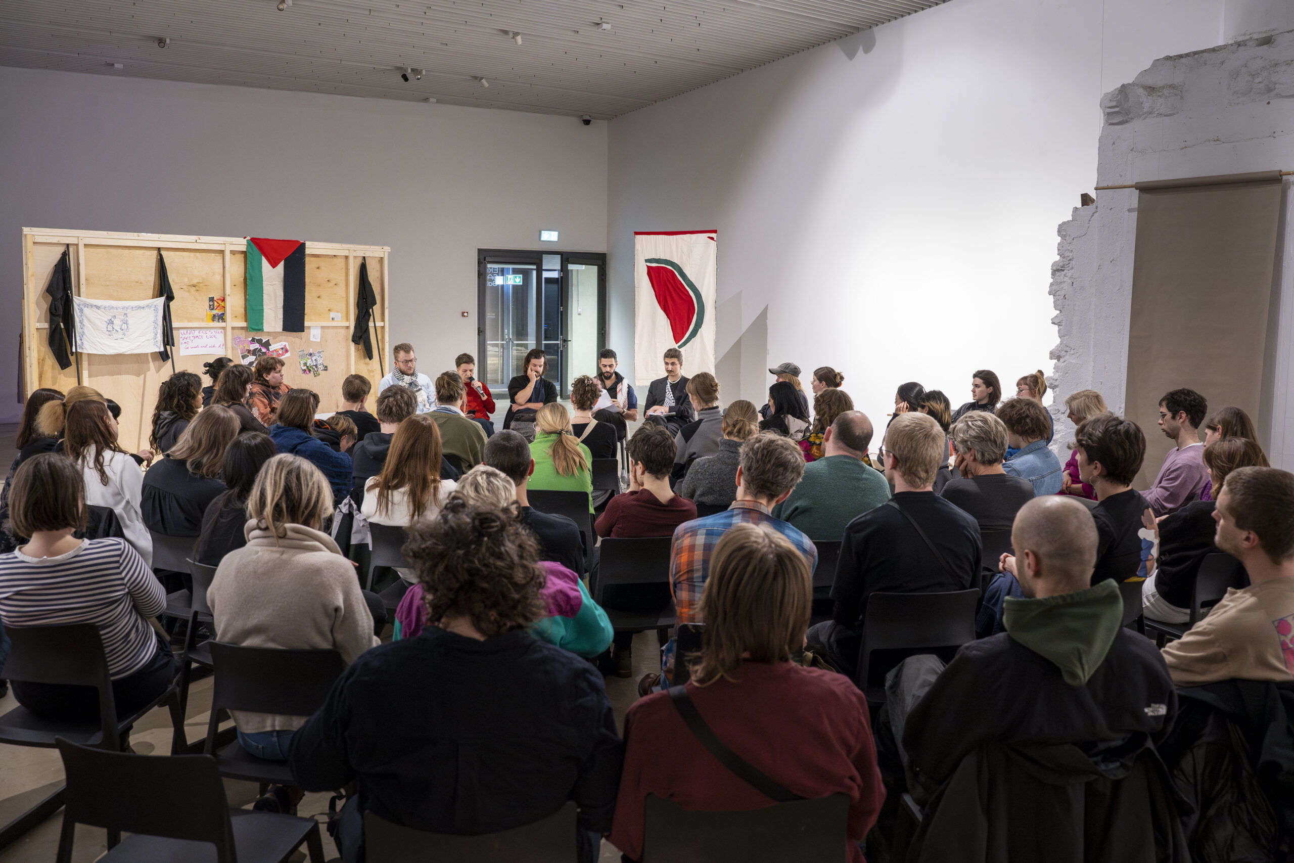 Gallery: first day of the event series “(anti-)career days” at EKA Gallery — Estonian Academy of ...