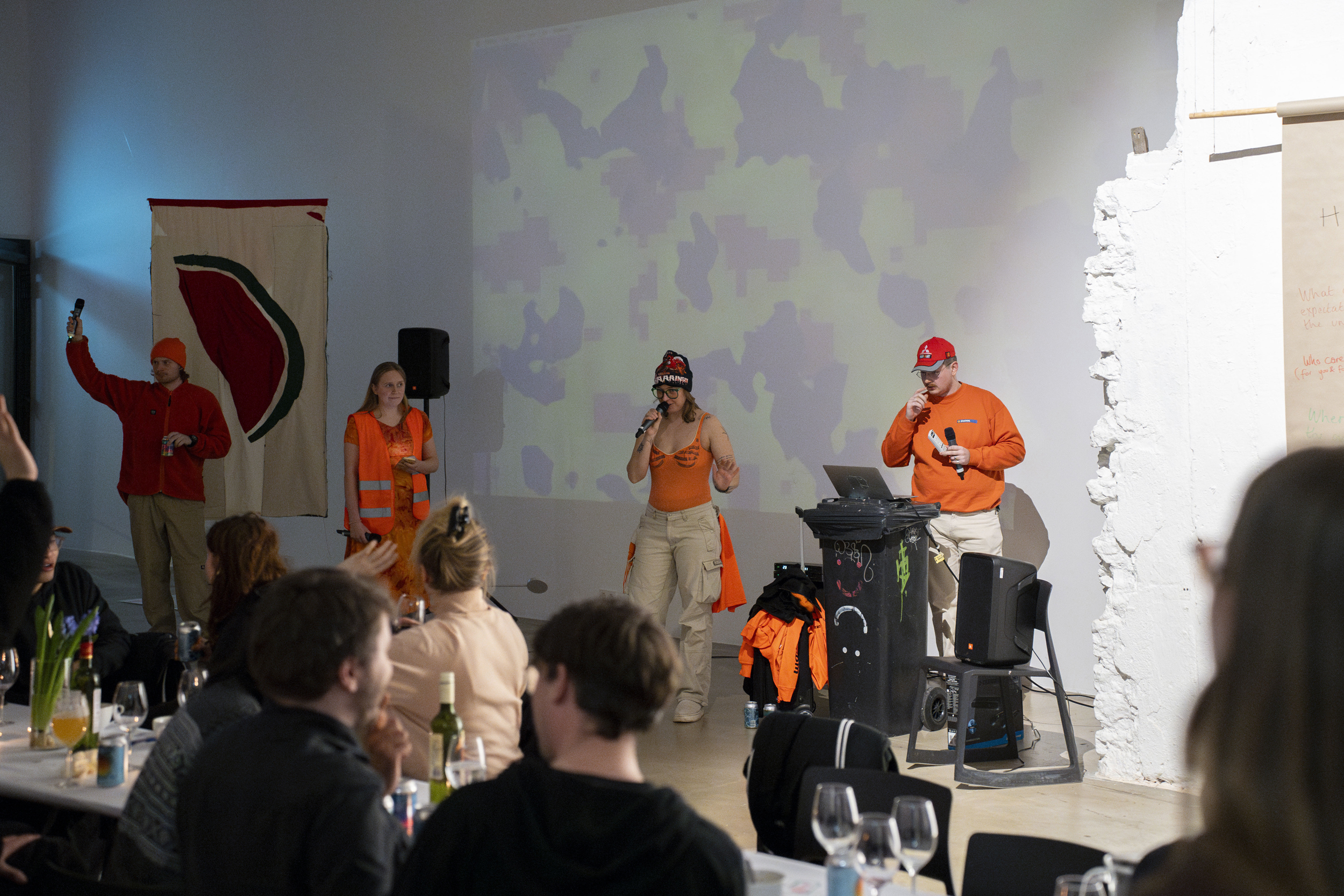 Gallery: third day of the event series “(anti-)career days” at EKA Gallery — Estonian Academy of ...