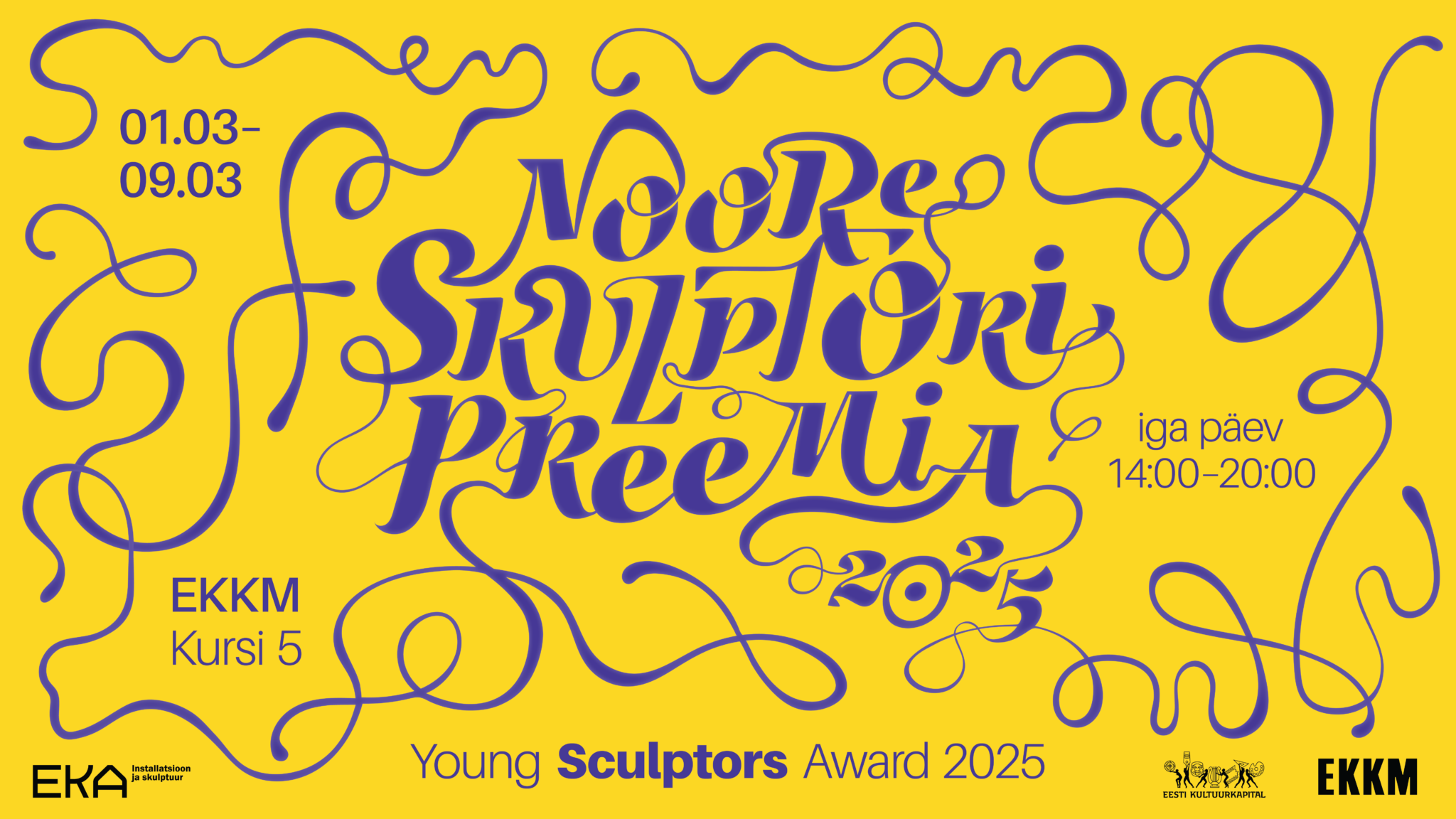 Young Sculptor Award Exhibition 2025 — Estonian Academy of Arts