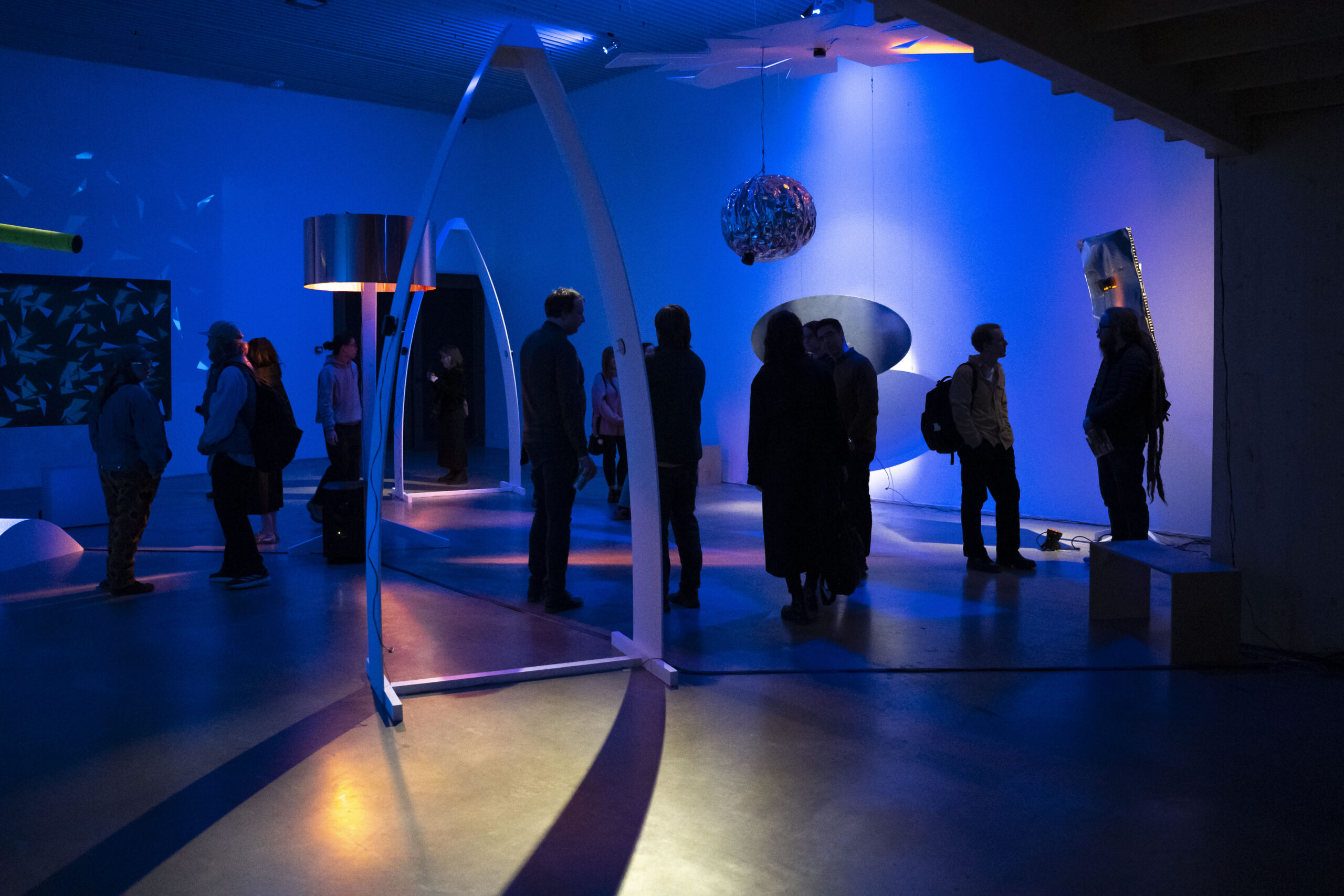 Gallery: opening of Aivar Tõnso’s solo exhibition “Light Matter in Dark State” at EKA Gallery ...